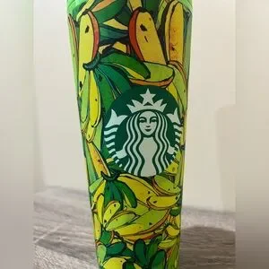 Starbucks | Dining | Starbucks Summer 225 Farm Rio Banana Straw Topper ...